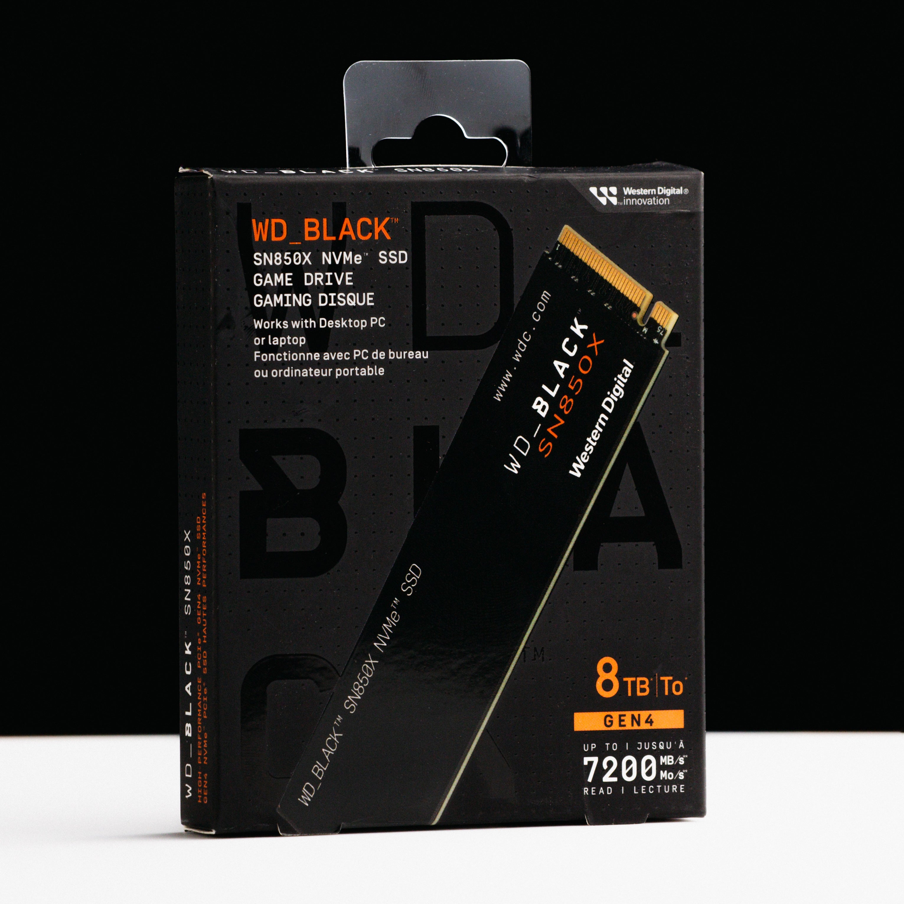 8TB - WD_BLACK SN850X NVMe Internal Gaming SSD Solid State Drive - Gen ...